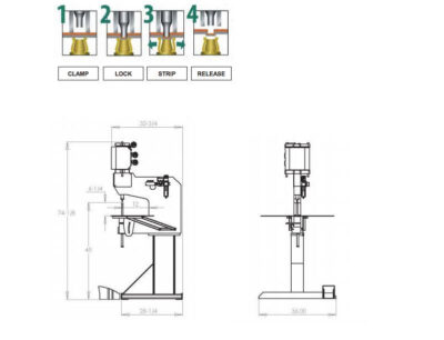 Norlok Little Lok 1200 Fastening Machine — Empire Machinery & Tools Ltd.
